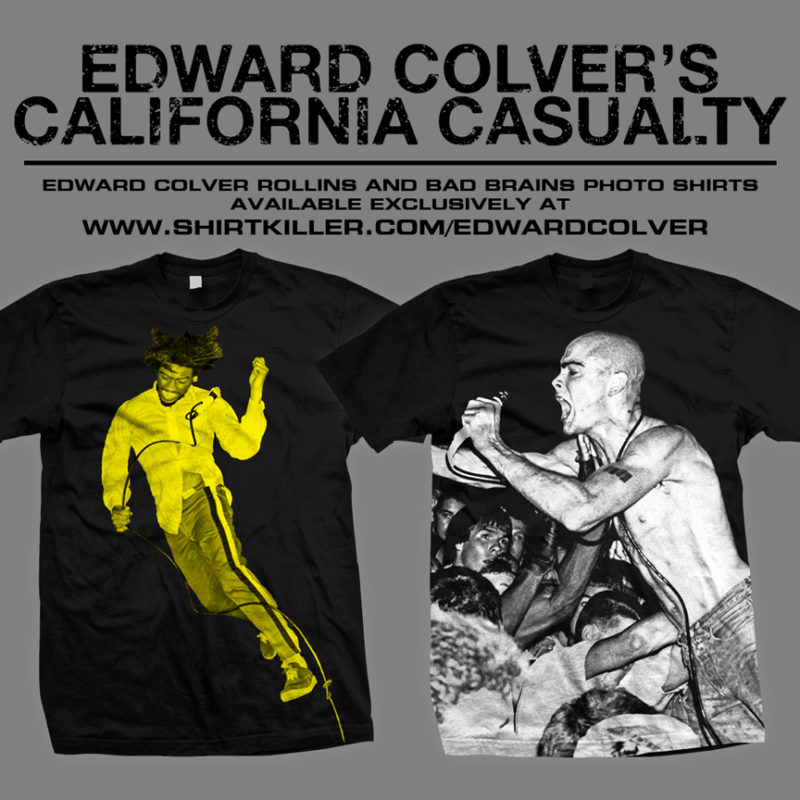 Punk Rock T-Shirts - Photographer Edward Colver